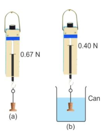 Upthrust Archimedes Principle Floatation Selina Class-9 - ICSEHELP