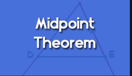 Mid Point Theorem ML Aggarwal ICSE Class-9 Chapter-11 - ICSEHELP