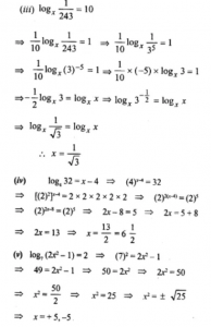 Logarithms ML Aggarwal ICSE 9th Maths Solutions Chapter-9 - ICSEHELP