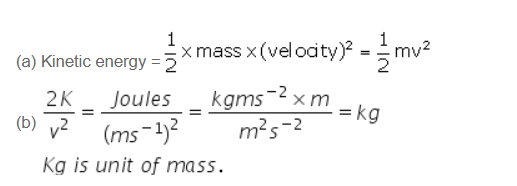 Exe-2B and 2C Work Energy and Power ICSE Class-10 Concise Selina - ICSEHELP