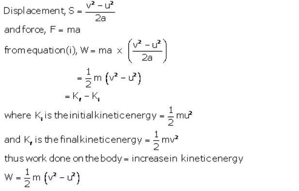 Exe-2B and 2C Work Energy and Power ICSE Class-10 Concise Selina - ICSEHELP