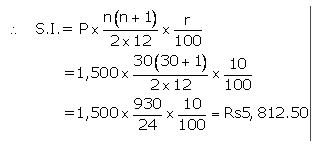 Banking Concise Maths Solution for ICSE Class 10 Chapter-2 - ICSEHELP