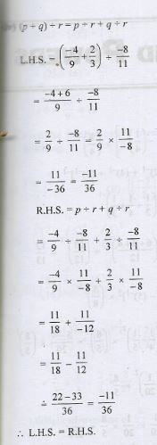 Rational Numbers Class-8 ML Aggarwal ICSE Maths Solutions - ICSEHELP