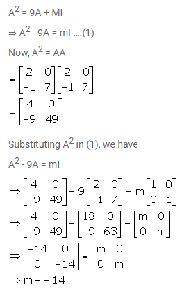 Matrices Selina Concise Solutions Chapter 9 for ICSE Class 10 - ICSEHELP