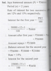 Compound Interest Class-9 ML Aggarwal Solutions Chapter-2 - ICSEHELP