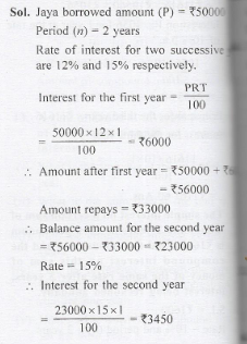 Compound Interest Class-9 ML Aggarwal Solutions Chapter-2 - ICSEHELP