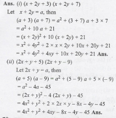 Expansions ML Aggarwal ICSE Class-9 Maths Solutions - ICSEHELP