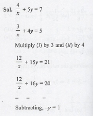 Simultaneous Linear Equations Class-9 ML Aggarwal - ICSEHELP