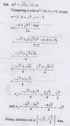 Quadratic Equation ICSE 10th RS Aggarwal Goyal Brothers Prakashan ...