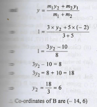 Section and Mid Point Formula RS Aggarwal ICSE Class-10 - ICSEHELP