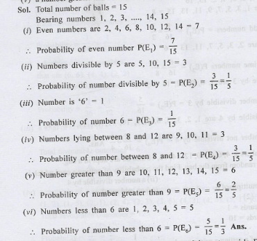 Probability ICSE RS Aggrawal Chapter-27 Class-10 - ICSEHELP