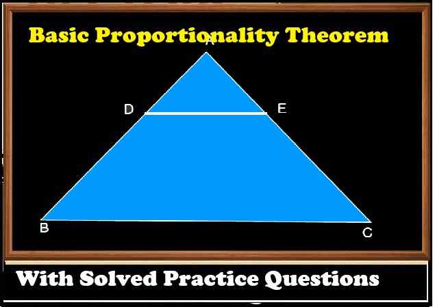 Basic Proportionality Theorem Class 10 RS Aggarwal Exe-16A ICSE Maths ...