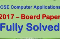 ICSE Board Paper Class-10 Solved Previous Year Question - ICSEHELP