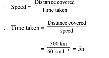 Motion ICSE Class-7th Concise Selina Physics Solutions - ICSEHELP