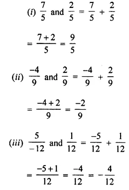 Rational Numbers ICSE Class-7th Concise Selina Maths Solutions - ICSEHELP