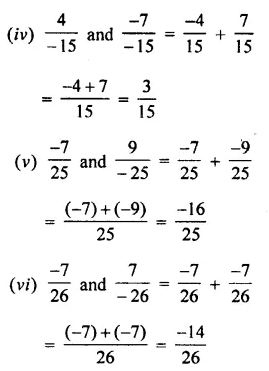 Rational Numbers ICSE Class-7th Concise Selina Maths Solutions - ICSEHELP