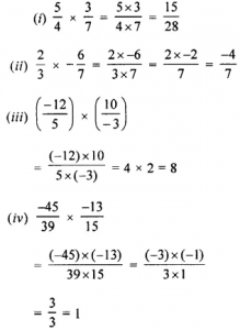 Rational Numbers ICSE Class-7th Concise Selina Maths Solutions - ICSEHELP