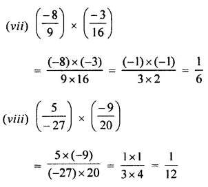 Rational Numbers ICSE Class-7th Concise Selina Maths Solutions - ICSEHELP