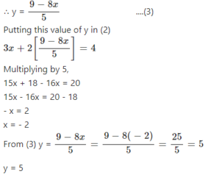 Simultaneous Linear Equations Class-9th Concise Selina ICSE Maths ...