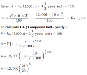 Compound Interest Using Formula Concise ICSE Class-9th - ICSEHELP