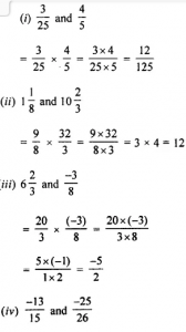 Rational Numbers ICSE Class-7th Concise Selina Maths Solutions - ICSEHELP