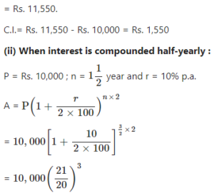 Compound Interest Using Formula Concise ICSE Class-9th - ICSEHELP