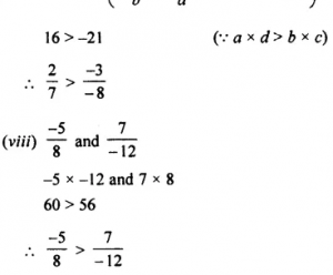 Rational Numbers ICSE Class-7th Concise Selina Maths Solutions - ICSEHELP