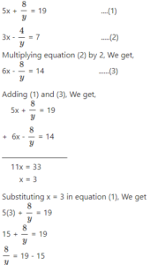 Simultaneous Linear Equations Class-9th Concise Selina ICSE Maths - ICSEHELP