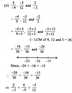 Rational Numbers ICSE Class-7th Concise Selina Maths Solutions - ICSEHELP