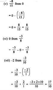Rational Numbers ICSE Class-7th Concise Selina Maths Solutions - ICSEHELP