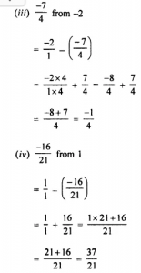 Rational Numbers ICSE Class-7th Concise Selina Maths Solutions - ICSEHELP