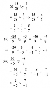 Rational Numbers ICSE Class-7th Concise Selina Maths Solutions - ICSEHELP