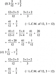 Rational Numbers ICSE Class-7th Concise Selina Maths Solutions - ICSEHELP