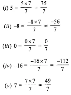 Rational Numbers ICSE Class-7th Concise Selina Maths Solutions - ICSEHELP