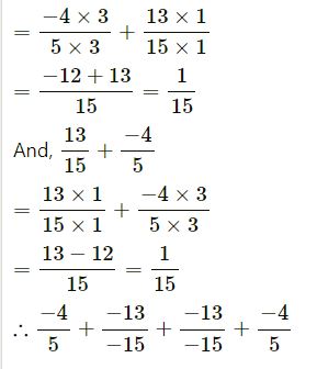 Rational Numbers ICSE Class-8th Concise Selina Solutions Chapter-1 ...