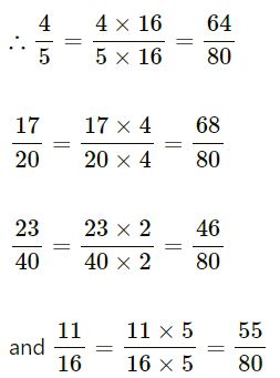 Fractions ICSE Class-7th Concise Selina Maths Solutions - ICSEHELP