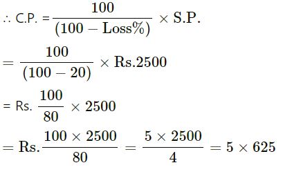 Profit Loss and Discount ICSE Class-8th Concise Selina - ICSEHELP