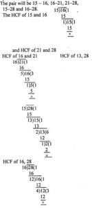 HCF and LCM ICSE Class-6th Concise Maths Selina Solutions Ch-8 - ICSEHELP