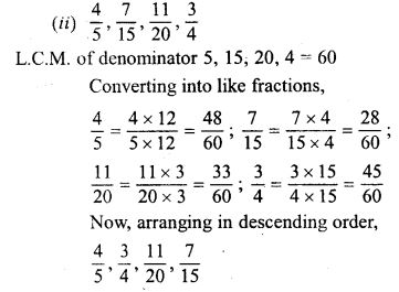 Fractions ICSE Class-6th Concise Selina Mathematics - ICSEHELP