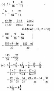 Fractions ICSE Class-6th Concise Selina Mathematics - ICSEHELP