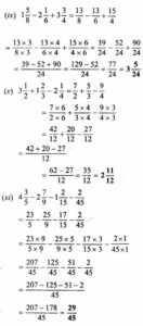Fractions ICSE Class-6th Concise Selina Mathematics - ICSEHELP