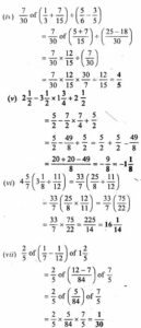 Fractions ICSE Class-6th Concise Selina Mathematics - ICSEHELP