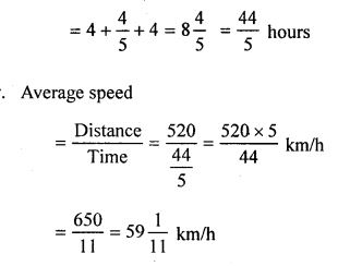 Speed Distance and Time ICSE Class-6th Concise Maths Selina Solutions ...