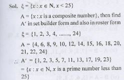 Sets Class-8 ML Aggarwal ICSE Maths APC Solutions - ICSEHELP