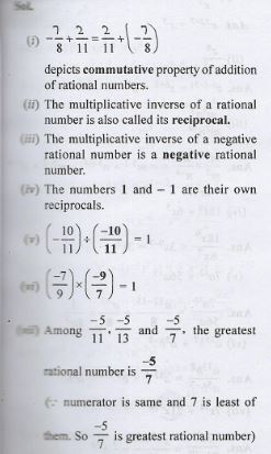 Rational Numbers RS Aggrawal ICSE Class-8th Mathematics - ICSEHELP