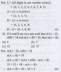 Sets Class-8 ML Aggarwal ICSE Maths APC Solutions - ICSEHELP