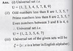 Sets Class-7th RS Aggarwal ICSE Maths Goyal Brothers - ICSEHELP