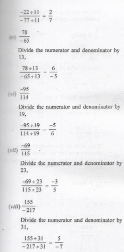 Rational Numbers RS Aggarwal ICSE Class-7th Goyal Brothers - ICSEHELP