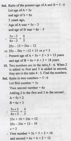 Ratio and Proportion Class-7 ML Aggarwal ICSE Maths - ICSEHELP