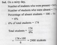 ML Aggarwal Class-7 Percentage and its Applications ICSE Maths - ICSEHELP